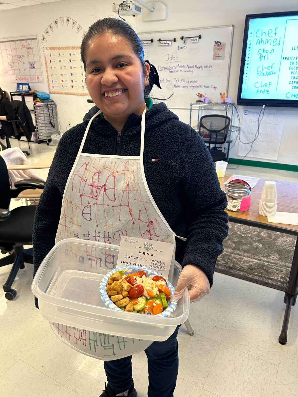 Serving Fresh Work-Based Learning at LEAD Southeast High School’s Salad ...