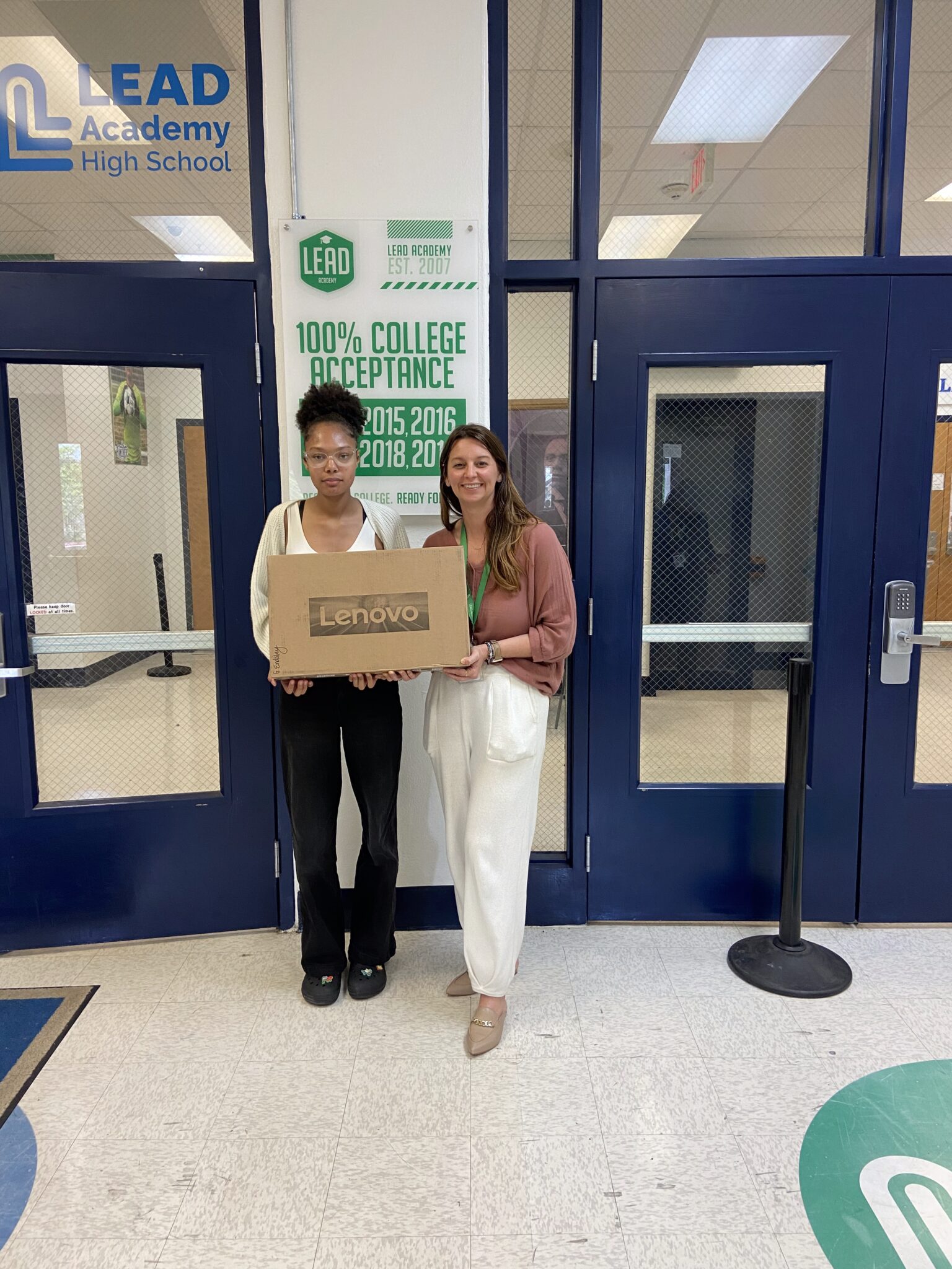 LEAD Academy Graduates Receive Free Laptops For College - LEAD Public ...